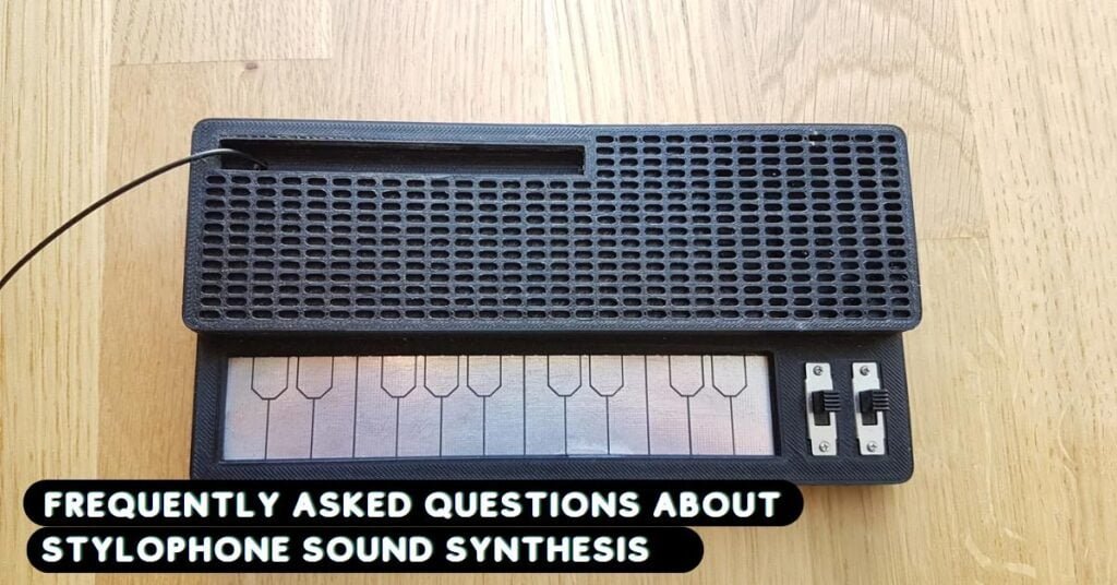FAQs About Stylophone Sound Synthesis Creative Musical Instrument
