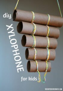 How to Make Xylophone Out of Household Items